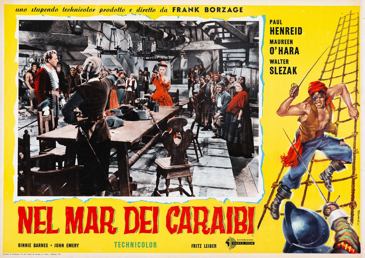 Nel mare dei Caraibi (1945) - Fotobusta 2 | Movie.it