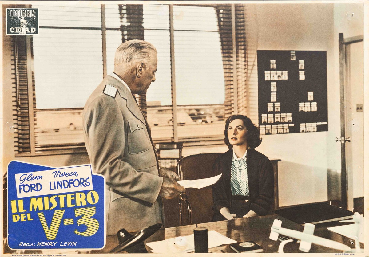 Il mistero del V3 (1950) - Fotobusta 6 | Movie.it